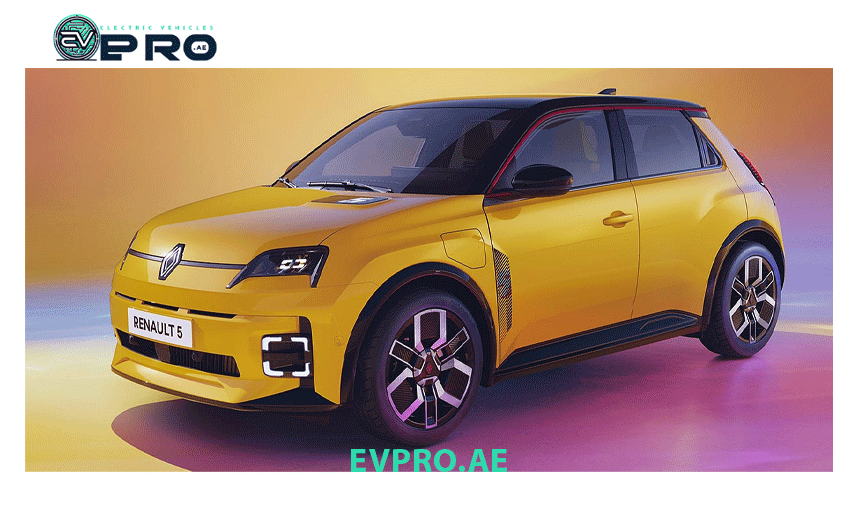 Renault 5 E-Tech 150 HP 52 kWh Price in UAE & Specifications | EVPro.AE